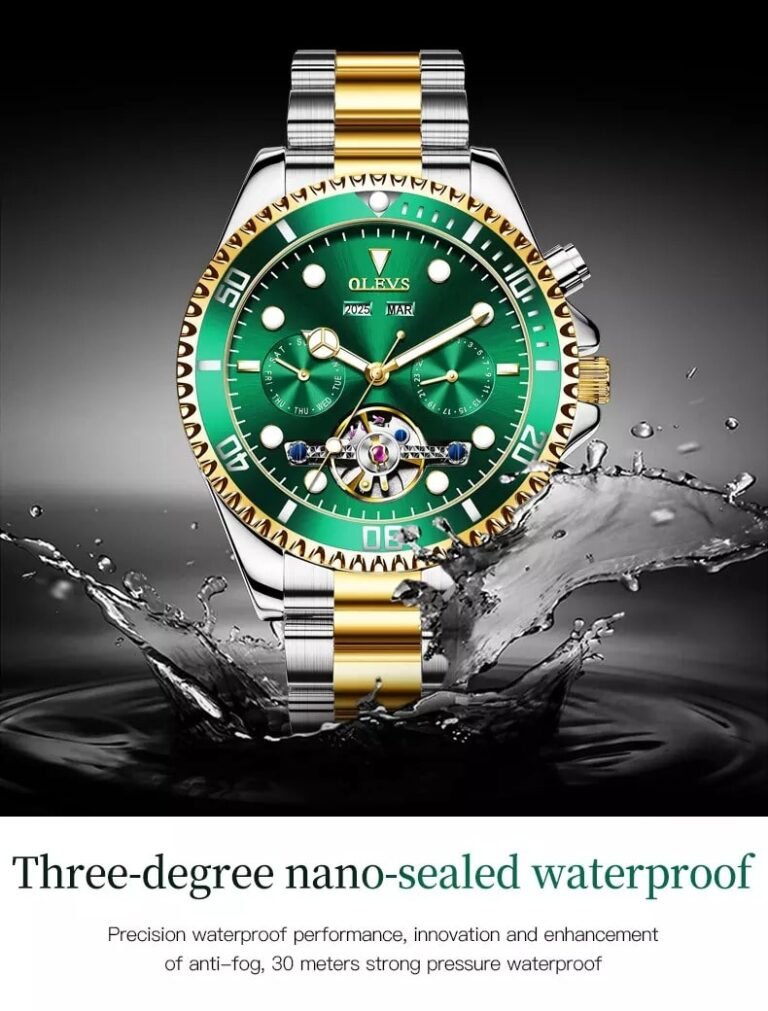 OLEVS Watch 6605 Luxury Tourbillon Automatic Mechanical - OLEVS WATCHES