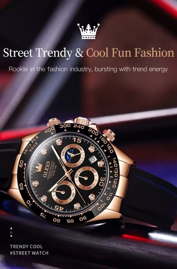 OLEVS 2875 Chronograph Watch Luxury Sport - OLEVS WATCHES