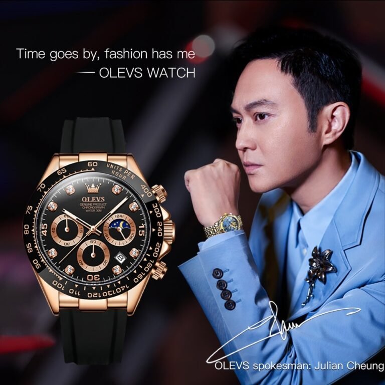 OLEVS Chronograph Watch Luxury Sport - OLEVS WATCHES
