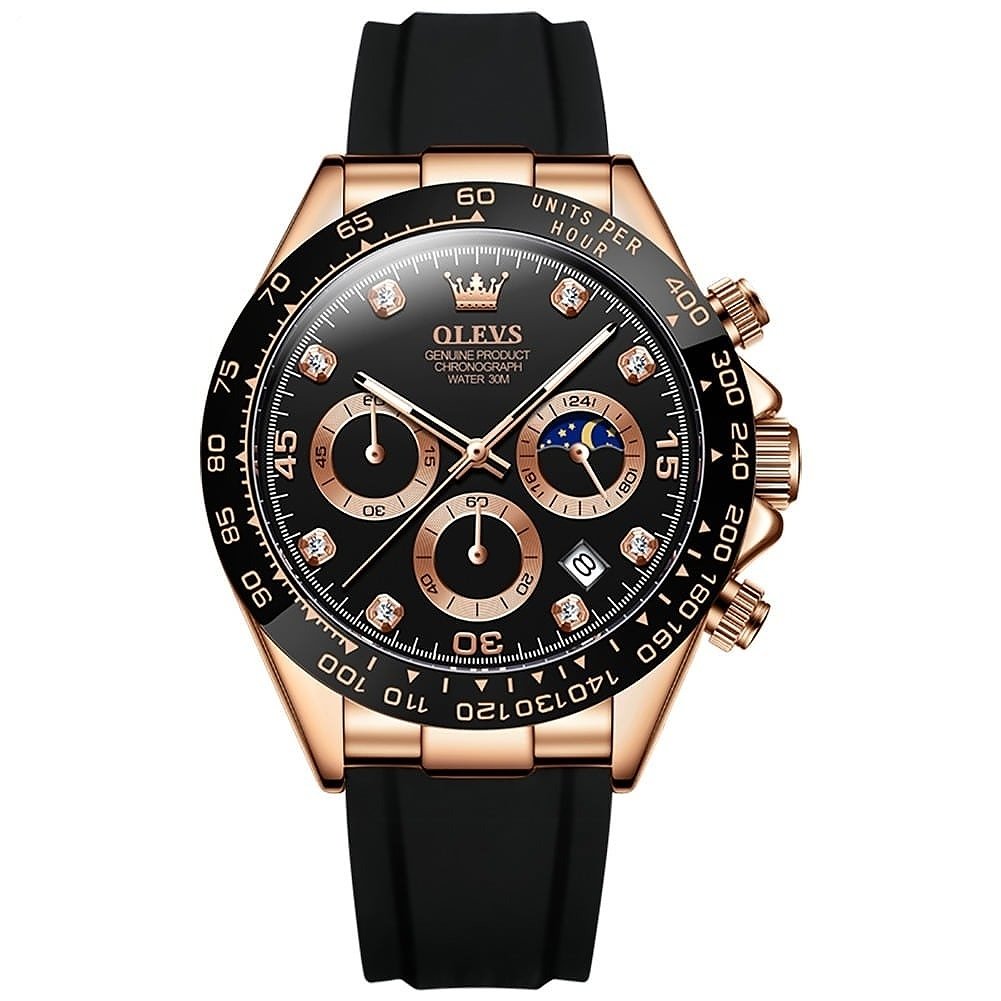 Silicone Strap Mens Archives - OLEVS WATCHES