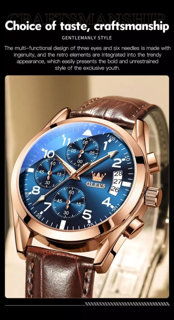 OLEVS 2878 Chronograph Luxury Sports Watch - OLEVS WATCHES