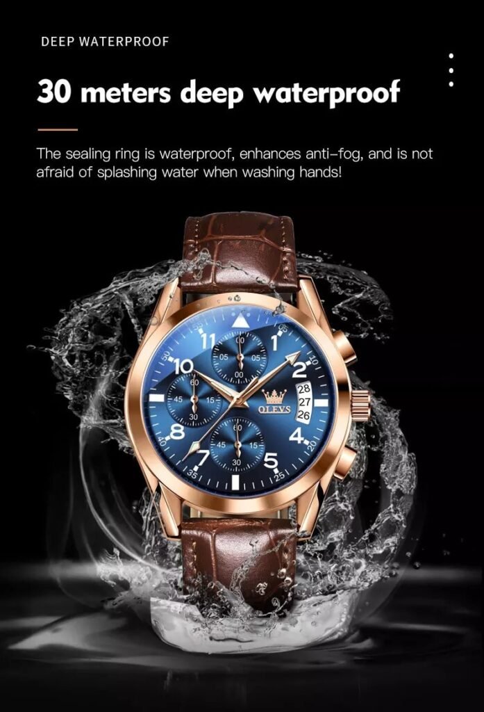 OLEVS 2878 Chronograph Luxury Sports Watch - OLEVS WATCHES