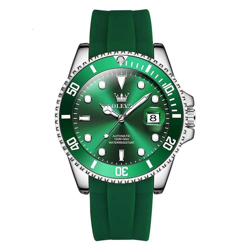 Silicone Strap Mens Archives - OLEVS WATCHES