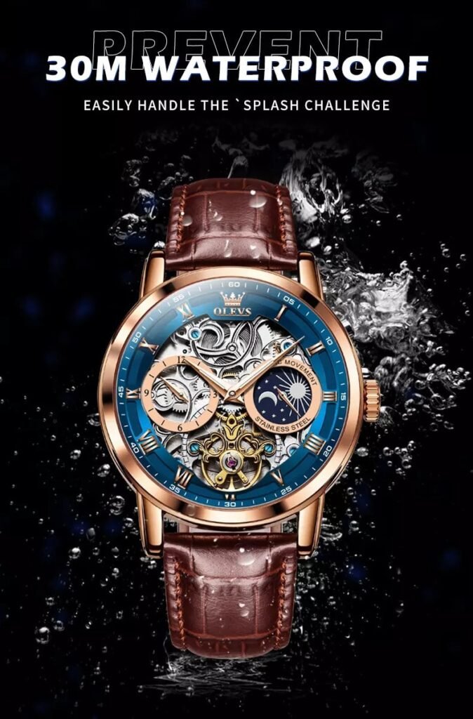 OLEVS Watch 6670 Fully Automatic Mechanical Movement - OLEVS WATCHES