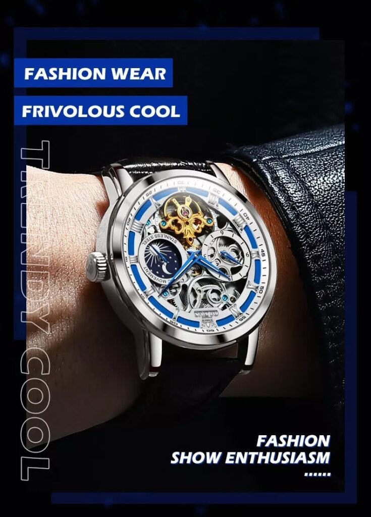 OLEVS Watch 6670 Fully Automatic Mechanical Movement - OLEVS WATCHES