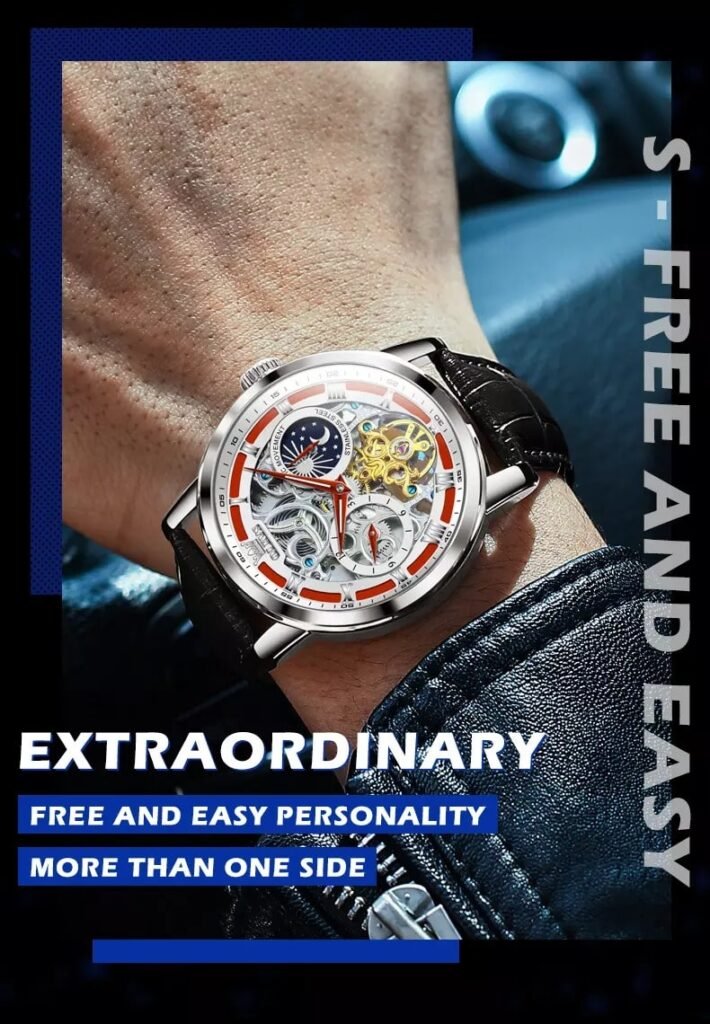 OLEVS Watch 6670 Fully Automatic Mechanical Movement - OLEVS WATCHES