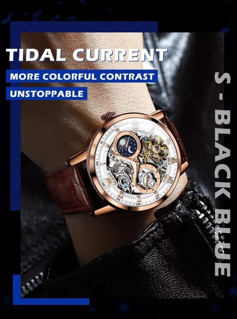 OLEVS Watch 6670 Fully Automatic Mechanical Movement - OLEVS WATCHES