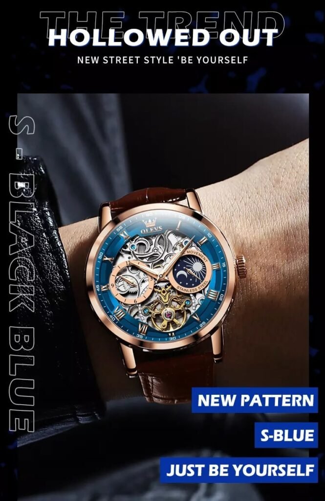 OLEVS Watch 6670 Fully Automatic Mechanical Movement - OLEVS WATCHES