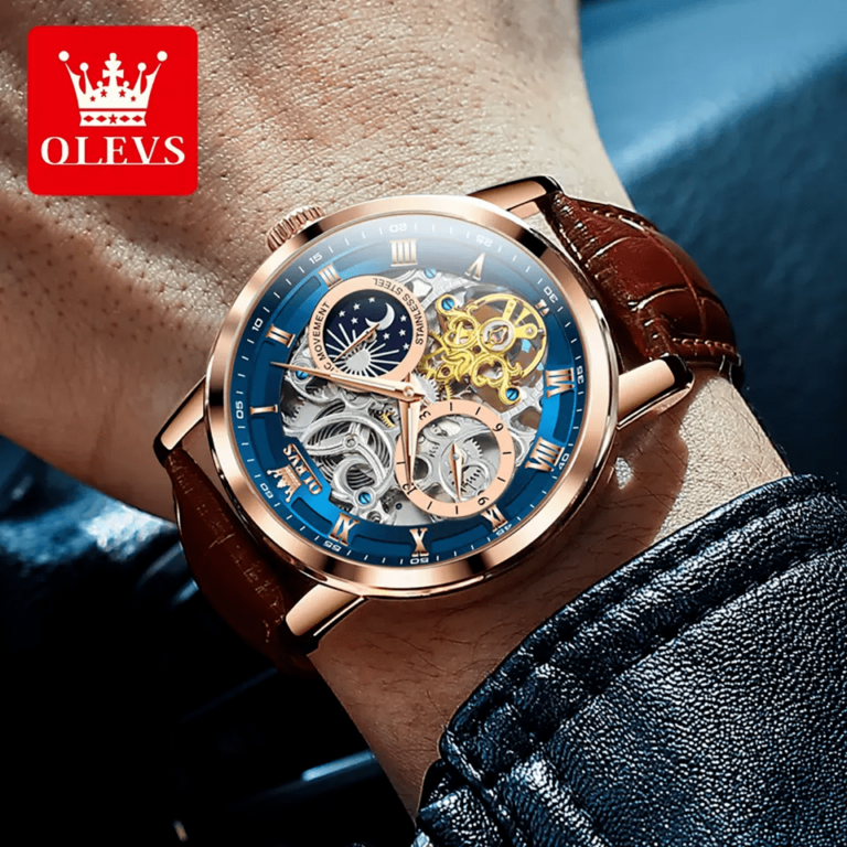 OLEVS Watch 6670 Fully Automatic Mechanical Movement - OLEVS WATCHES