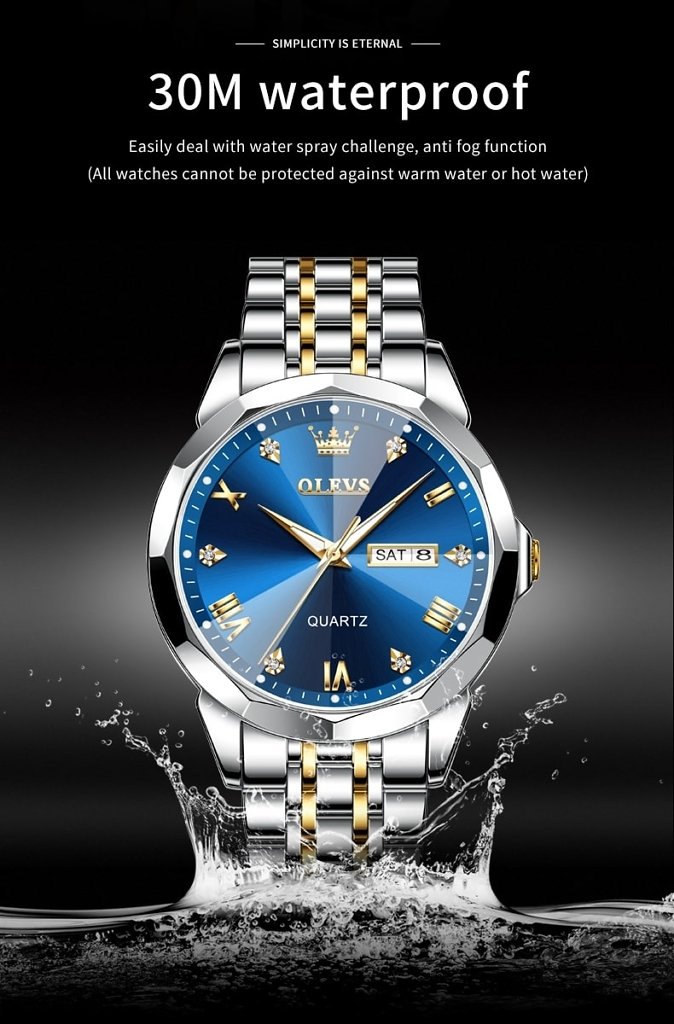 Olevs 9931 Original Quartz Design - OLEVS WATCHES