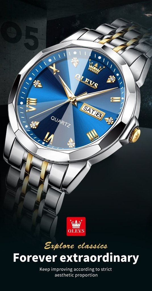 Olevs 9931 Original Quartz Design - OLEVS WATCHES