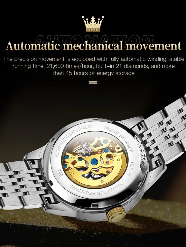 OLEVS 9920 Luxury Mechanical Watch - OLEVS WATCHES