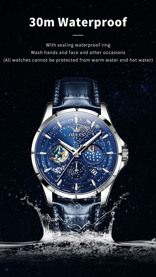 OLEVS 5538-L Fashion Men's Quartz Movement Watch - OLEVS WATCHES