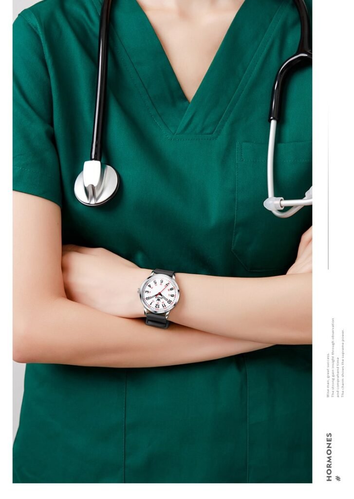 OLEVS 9953 Pocket Portable Silicone Nurse Watch - OLEVS WATCHES