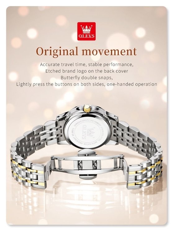 Olevs 9931W Original Quartz Design - OLEVS WATCHES