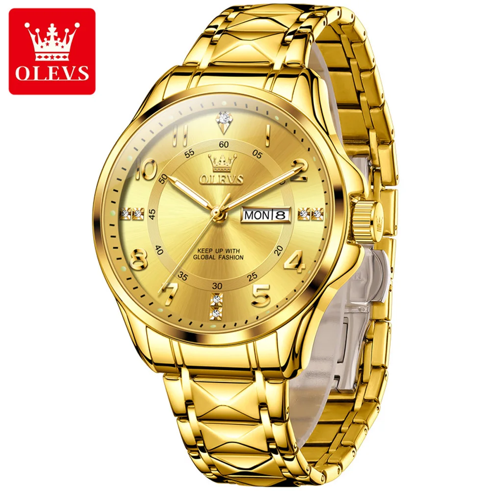 OLEVS 2910 Luxury Couple Stylish Watches - OLEVS WATCHES