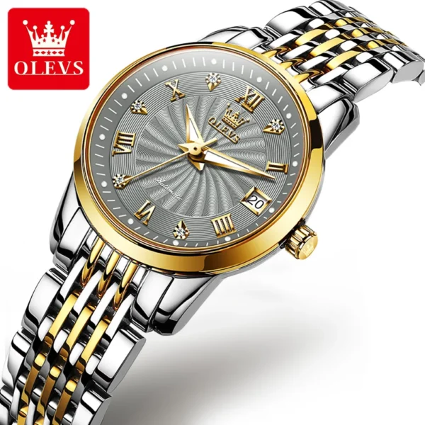 Olevs 6630 Luxury Gold Bracelet Watch for Women Archives - OLEVS WATCHES