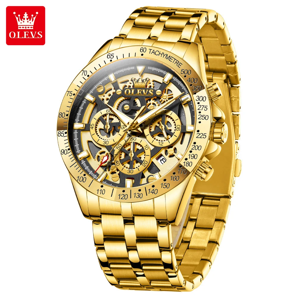 OLEVS 9913 Mens Chronograph Sports Watch - OLEVS WATCHES